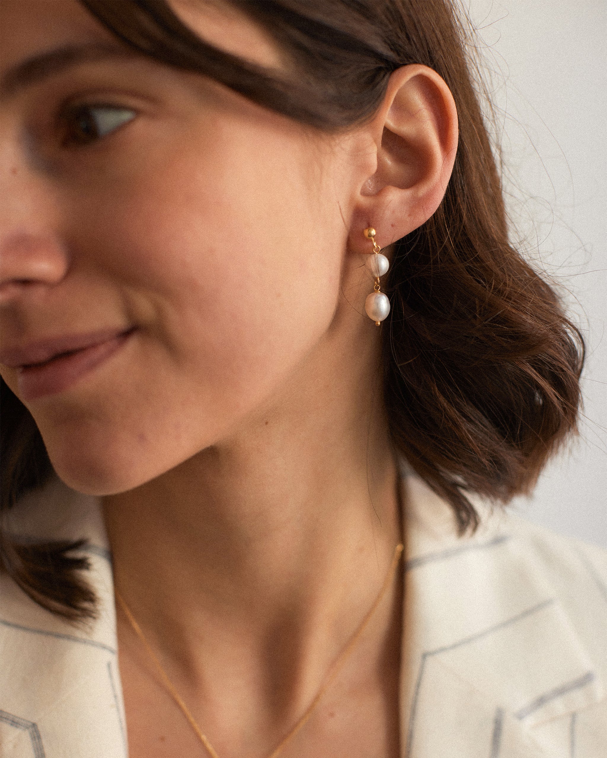 Gold Vermeil Earrings – Bella Sherban